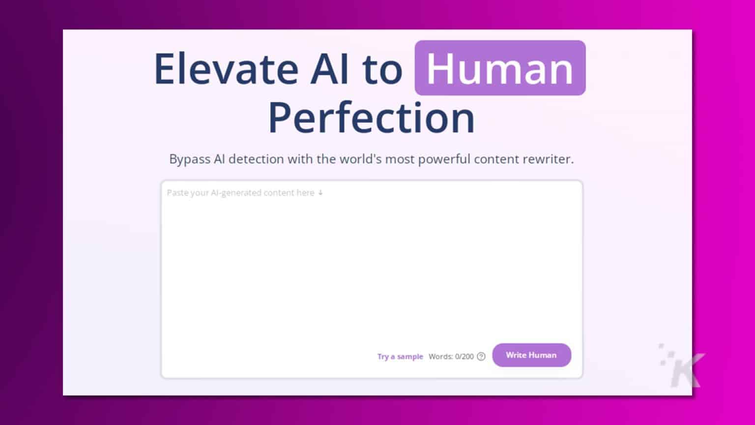 10 best AI Humanizers to humanize your AI text | KnowTechie