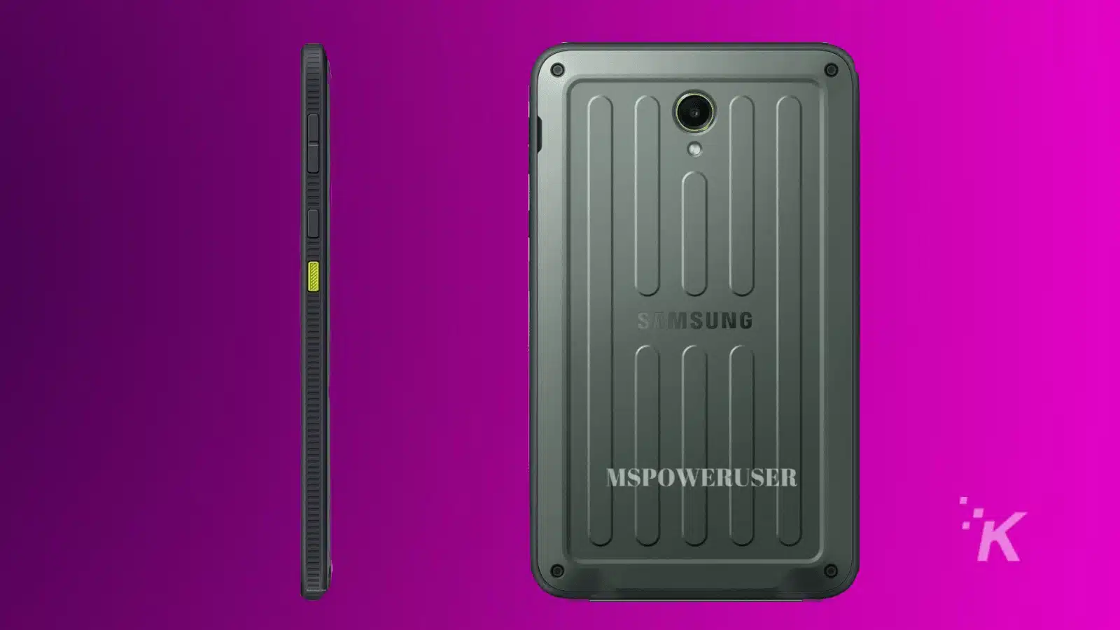 Galaxy Tab Active5 makes first appearance in leaked renders