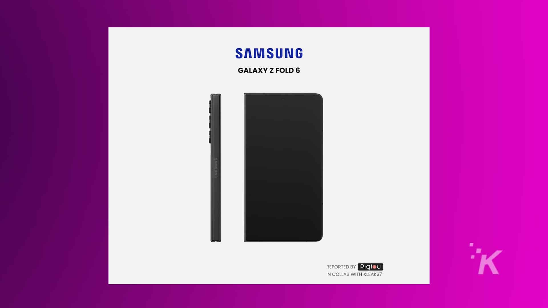 First Galaxy Z Fold 6 leak shows a massive shift in screen aspect ratio