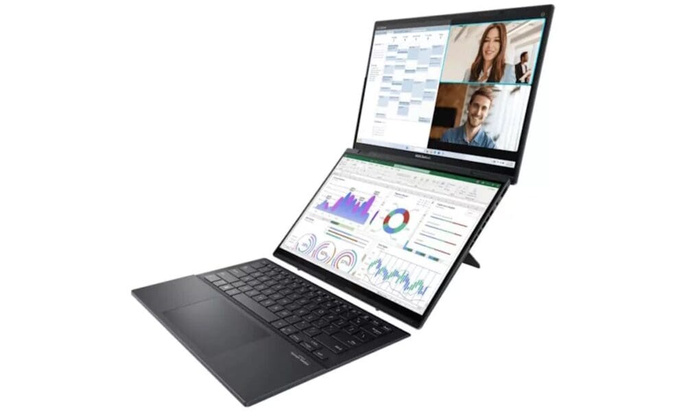 ASUS’s new ZenBook Duo comes with two 14-inch OLED screens