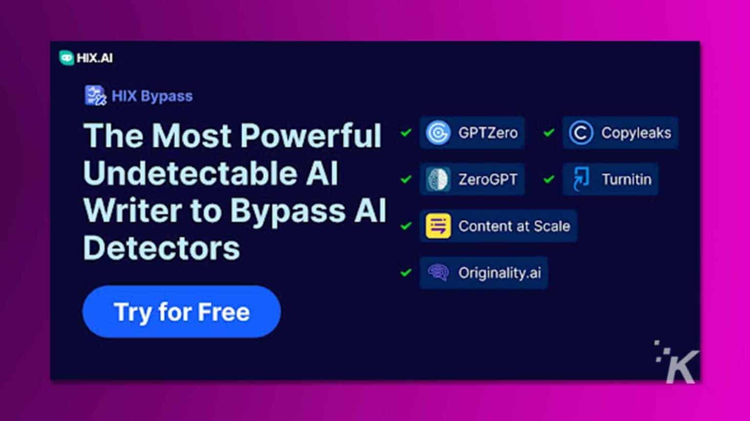 Top Undetectable AI Alternatives: 10 Best Tools to Bypass AI Detection | KnowTechie