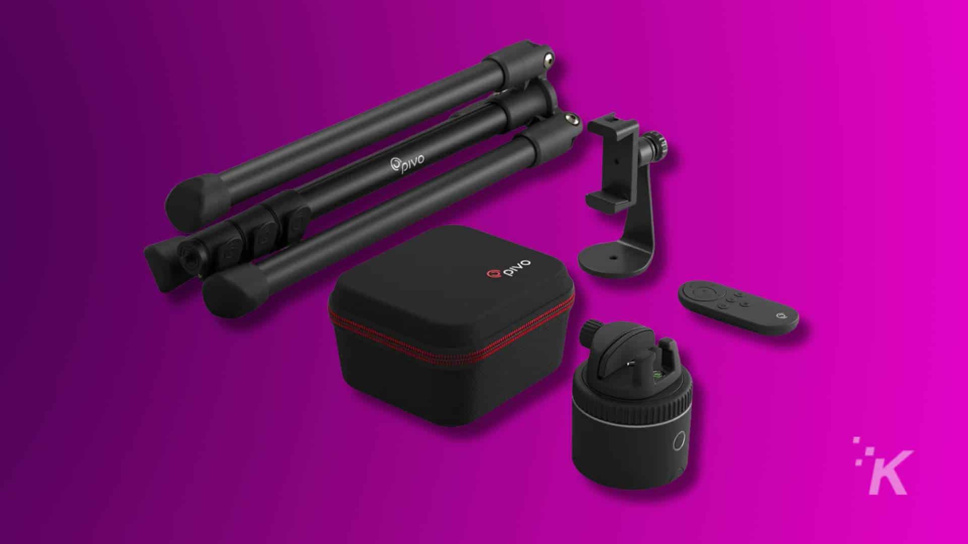 KnowTechie Giveaway: Enter to win a Pivo Pod and Tripod | KnowTechie