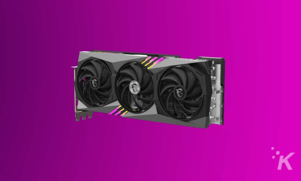 MSI Nvidia GeForce RTX 4080 graphics card under $1000! | KnowTechie