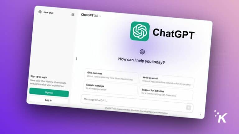 OpenAI makes ChatGPT's free version available without login | KnowTechie