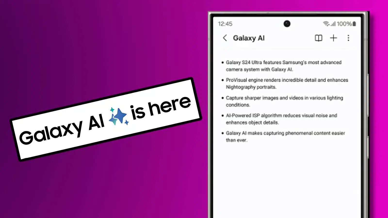 Experience the Future with Samsung's Galaxy AI on One UI 6.1