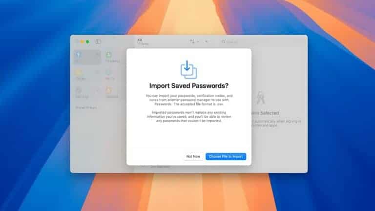 How to import Passwords into Apple’s new Passwords app