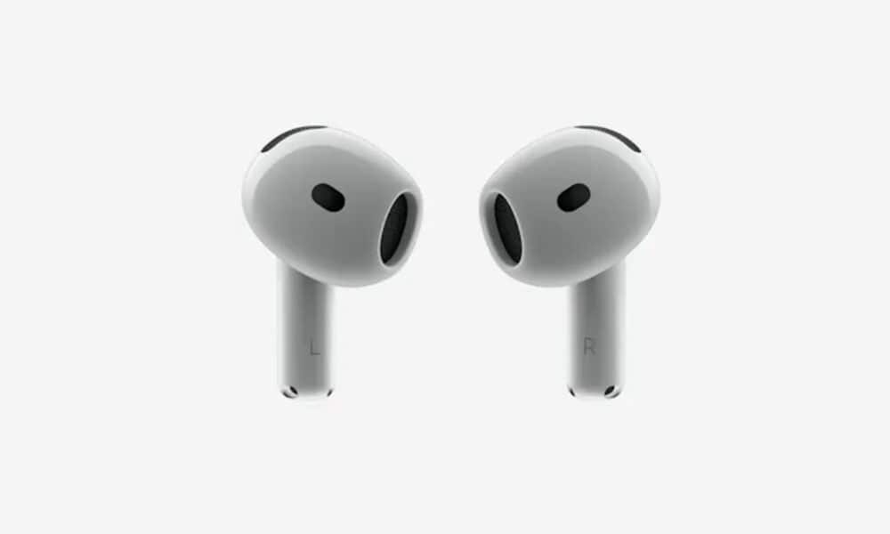 Which Apple AirPod contains the microphone?