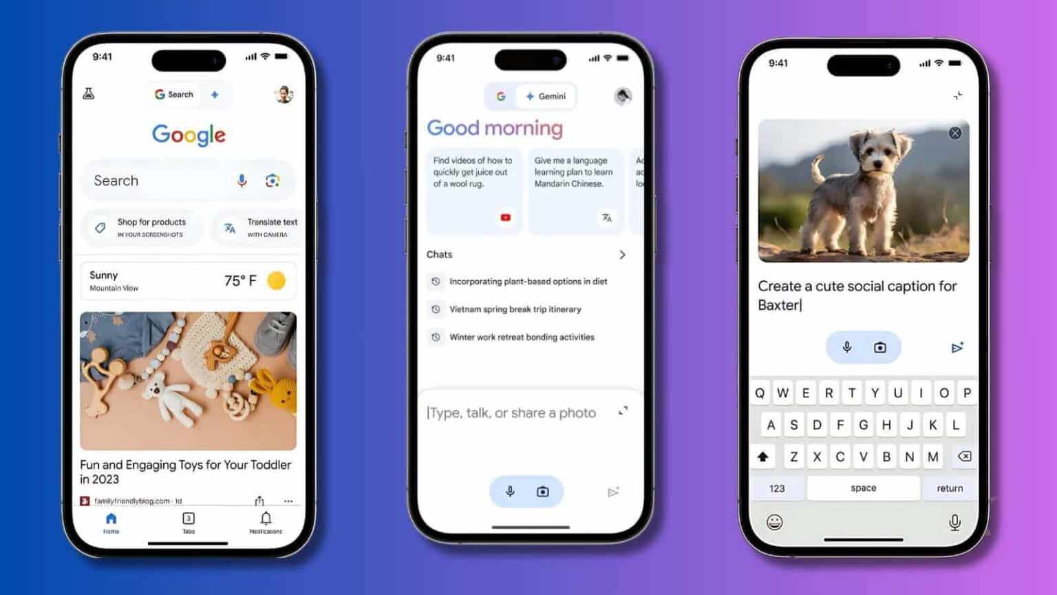 Google's Gemini App Debuts on iPhone for AI Chat