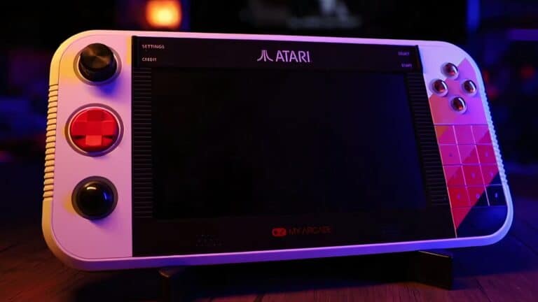 Atari debuts its new handheld Gamestation Go at CES 2025
