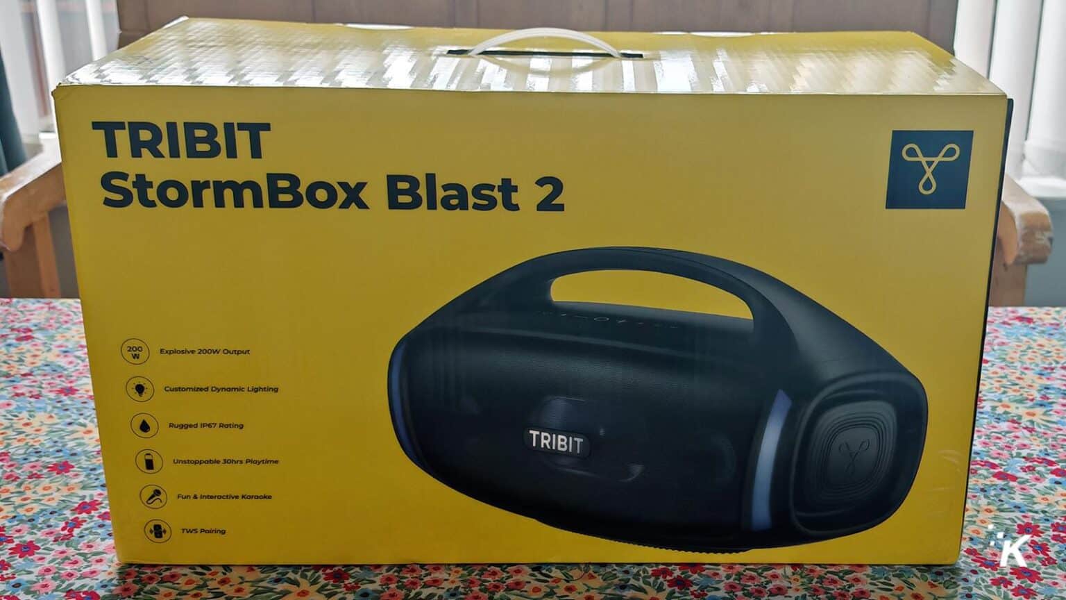 Review: Tribit Stormbox Blast 2 delivers earth shattering sound